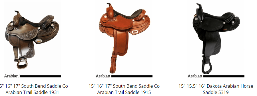 ARABIAN-SADDLES-SNAPSHOT | Horse Saddle Comparison