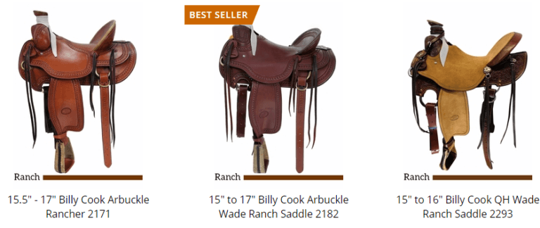 Billy Cook Saddles - New & Used Custom Saddles for You - Horse Saddle ...